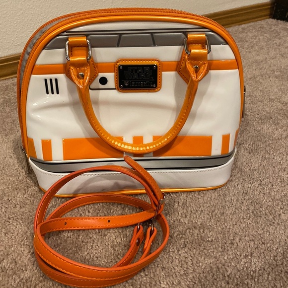 Loungefly | Bags | Loungefly Star Wars Bb8 Mini Dome Bag With Keychain ...